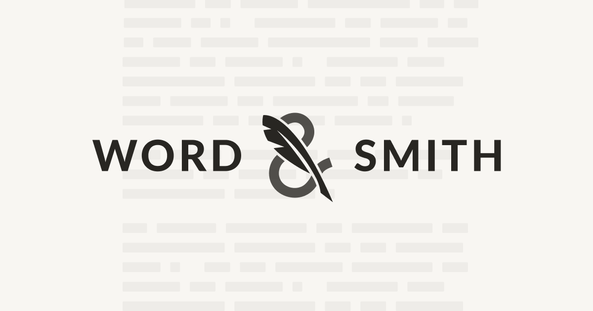 Word & Smith | Content & Communications